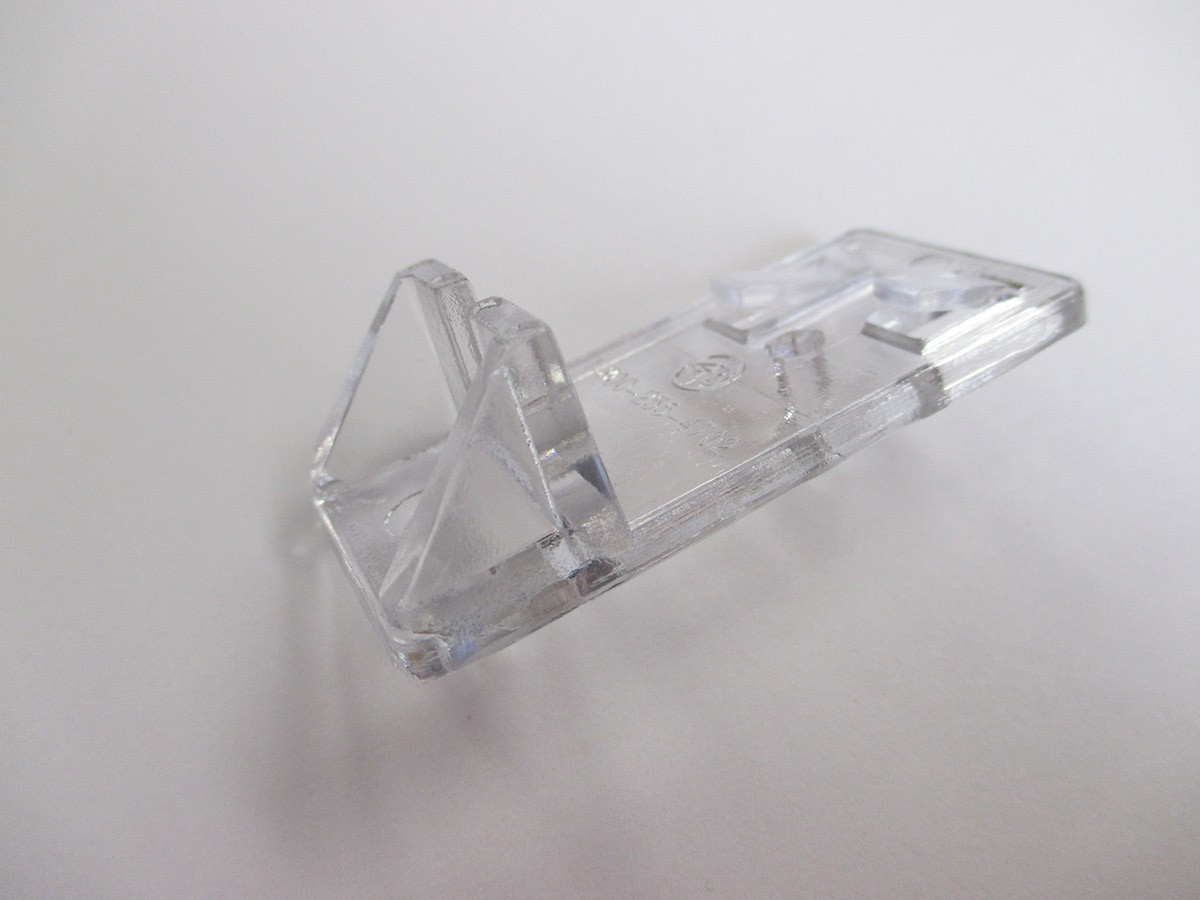 Heavy Duty Locking Shelf Support, Double Pin (Clear), 3220CL-32 ...